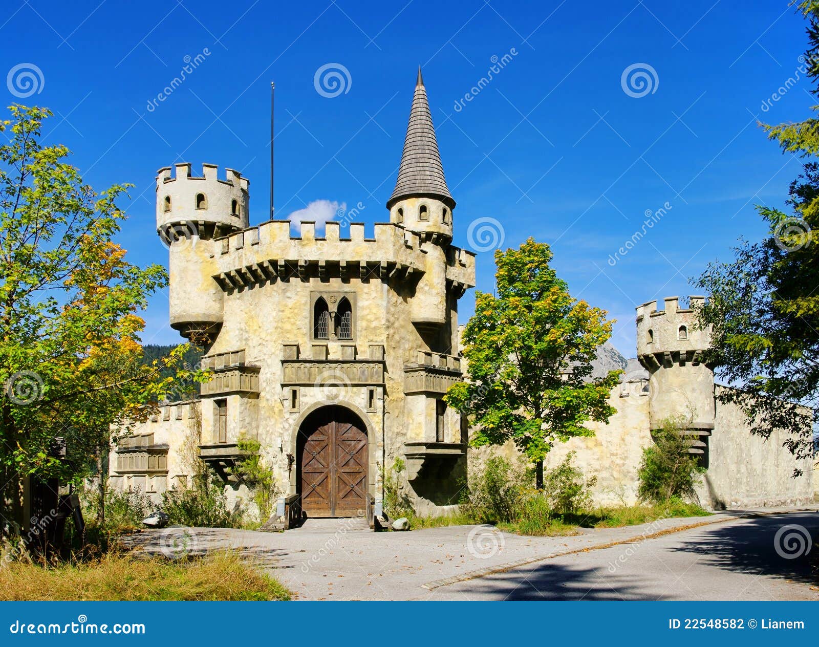 Seefeld castle stock photo. Image of europe, mountain - 22548582