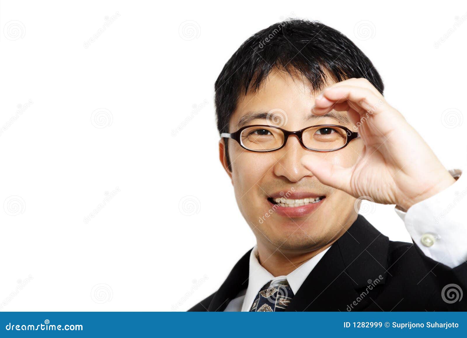 Seeing the future stock image. Image of foretell, business - 1282999