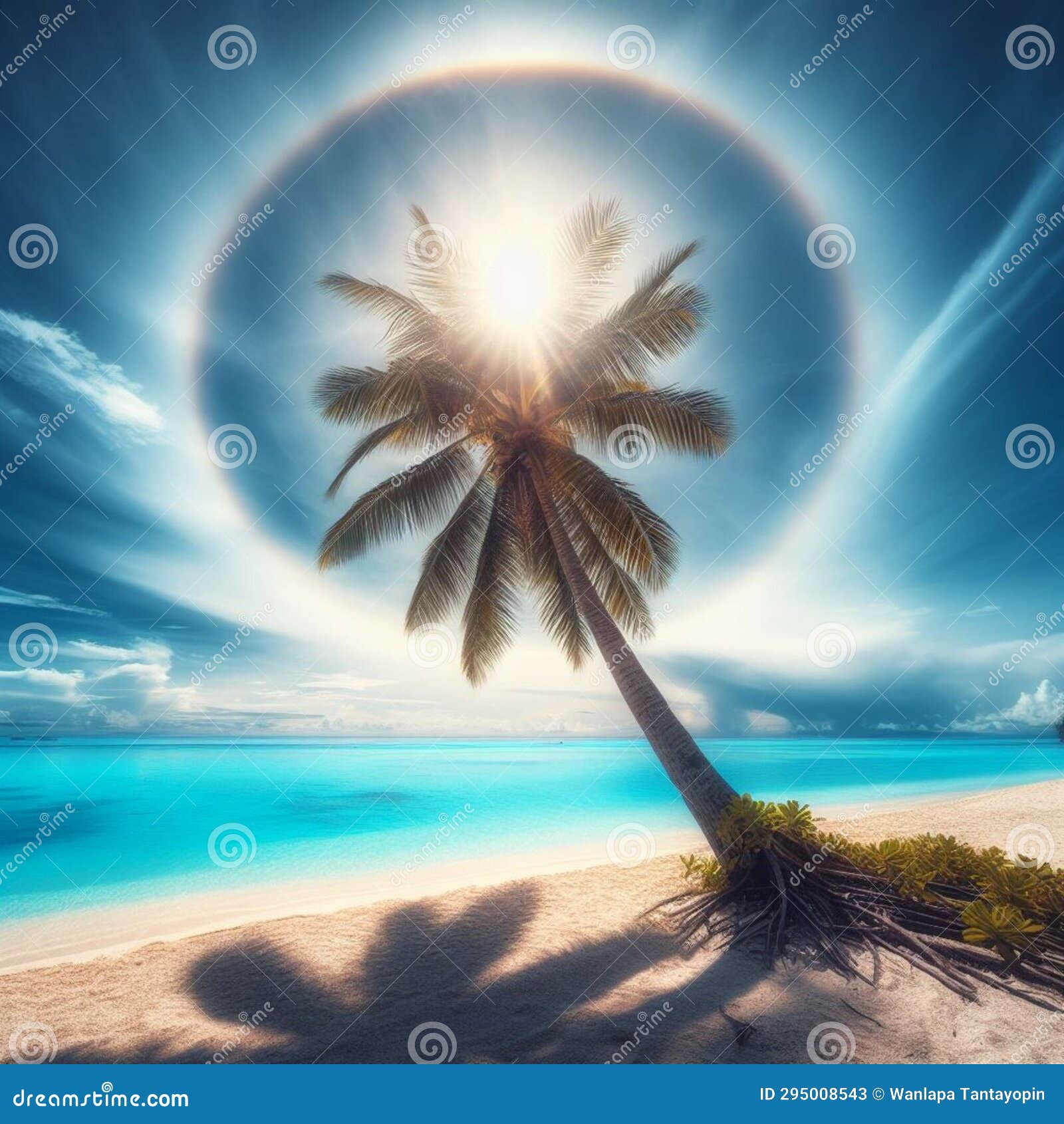 Seeing halo sun stock illustration. Illustration of wallpaper - 295008543