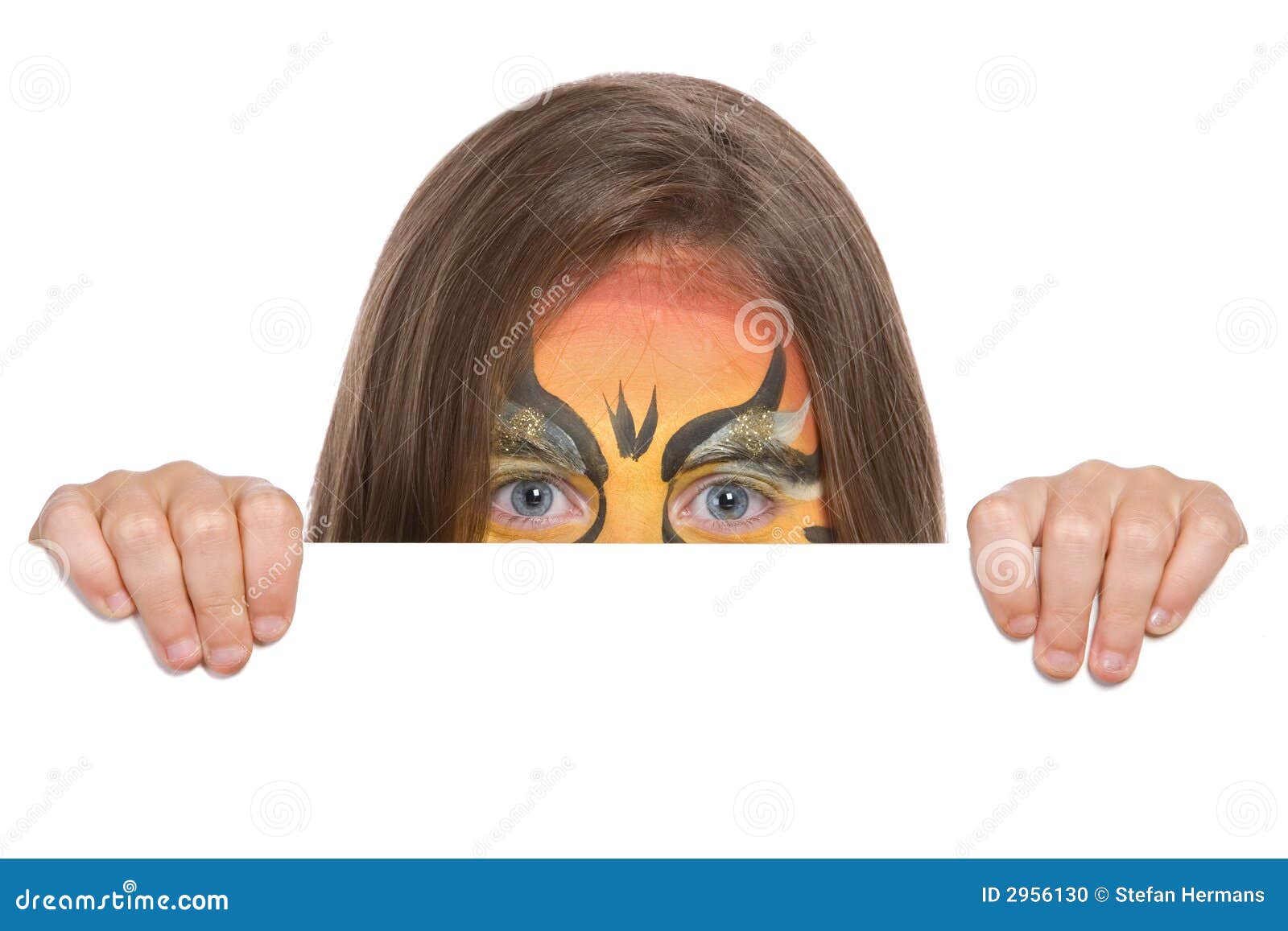 Seek and hide banner stock photo. Image of child, facial - 2956130