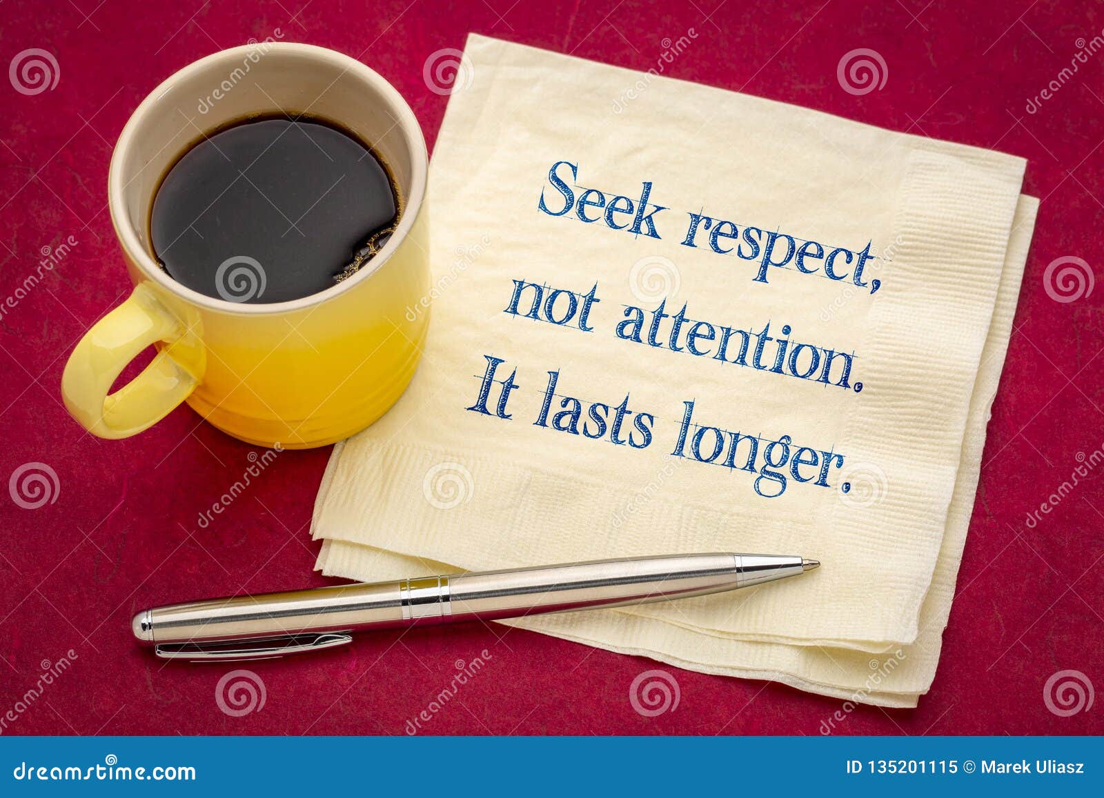 Seek Respect, Not Attention Stock Image - Image of success, respect ... Seek Respect, Not Attention Stock Image - Image of success, respect ...