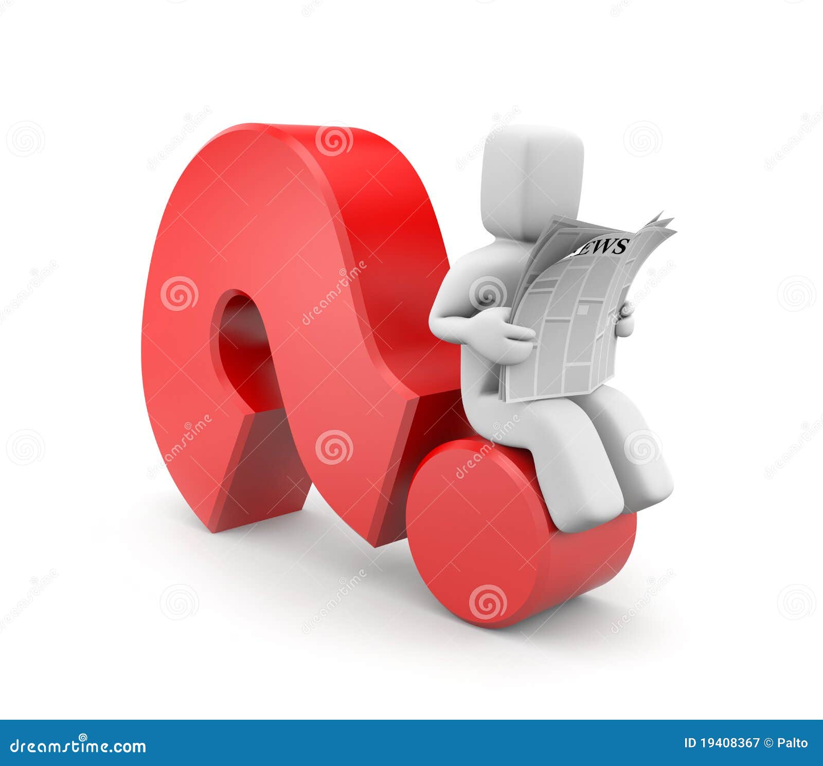 Seeking answer stock illustration. Illustration of query - 19408367