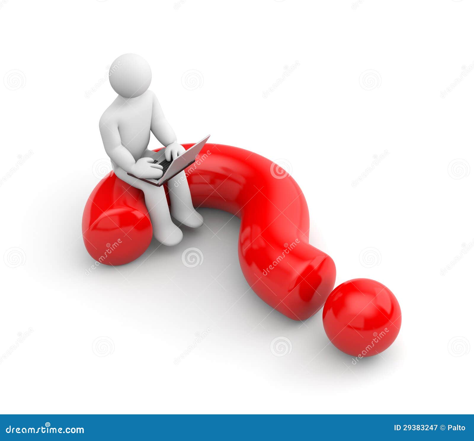 Seeking answer stock illustration. Illustration of people - 29383247