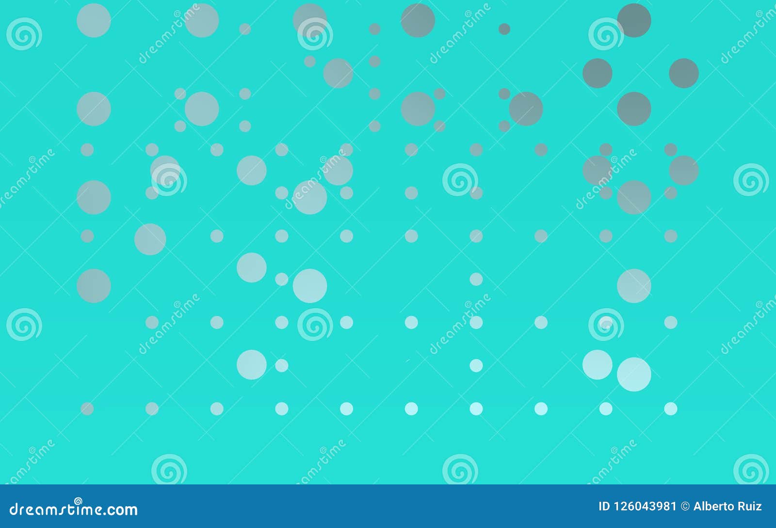 Seemingly Random Blue Circles Stock Illustration - Illustration of ...