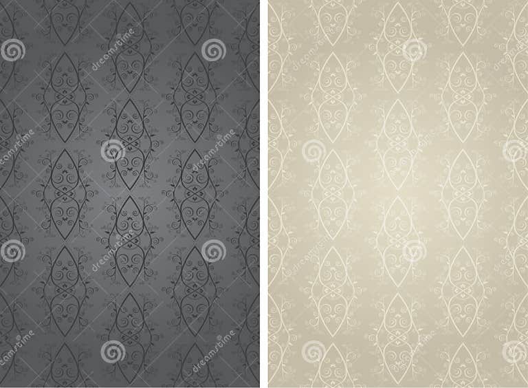 Seemless Wallpaper Background (Vector) Stock Vector - Illustration of ...