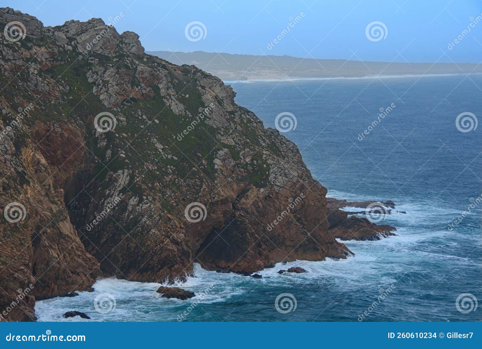 Boca Da Roca in the West of Portugal Stock Photo - Image of beach ...
