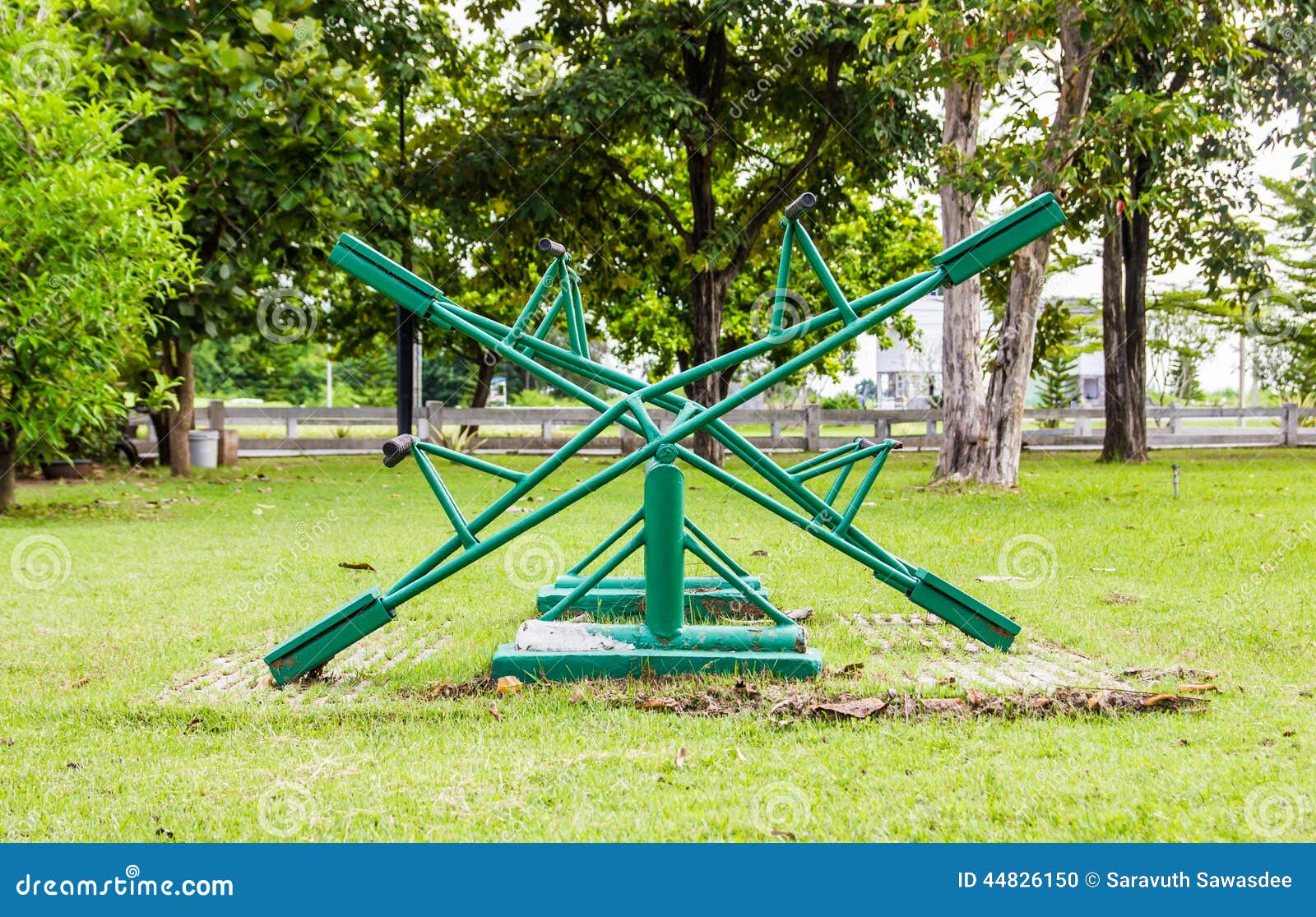 Seesaw in playground stock photo. Image of kids, young - 44826150