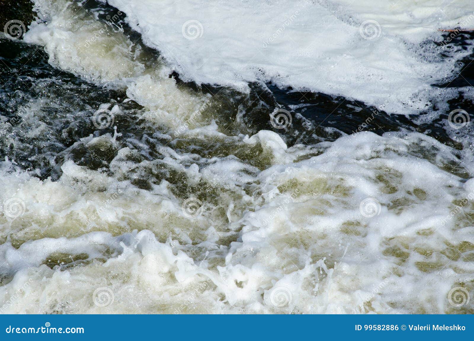 Seething water stock photo. Image of foamy, water, flows - 99582886