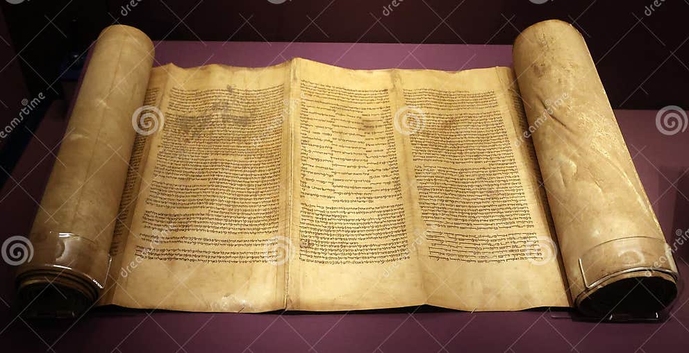 Sefer Torah or Torah Scroll Editorial Image - Image of happy, numbers ...