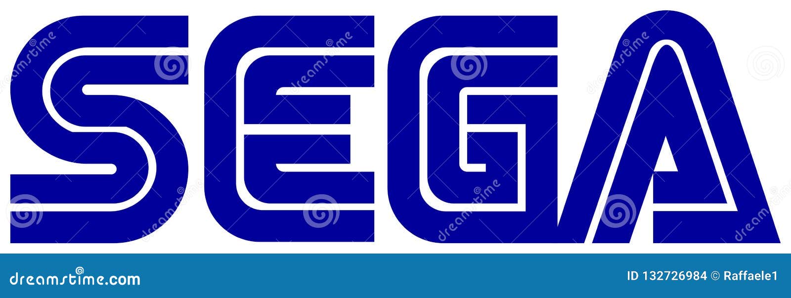 Sega-Logo redaktionelles stockbild. Illustration von vektor - 132726984