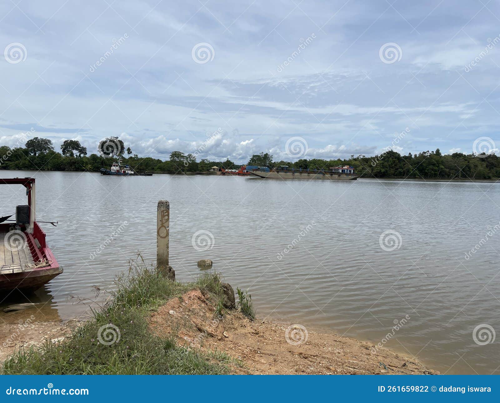 Segah River stock photo. Image of transportation, river - 261659822