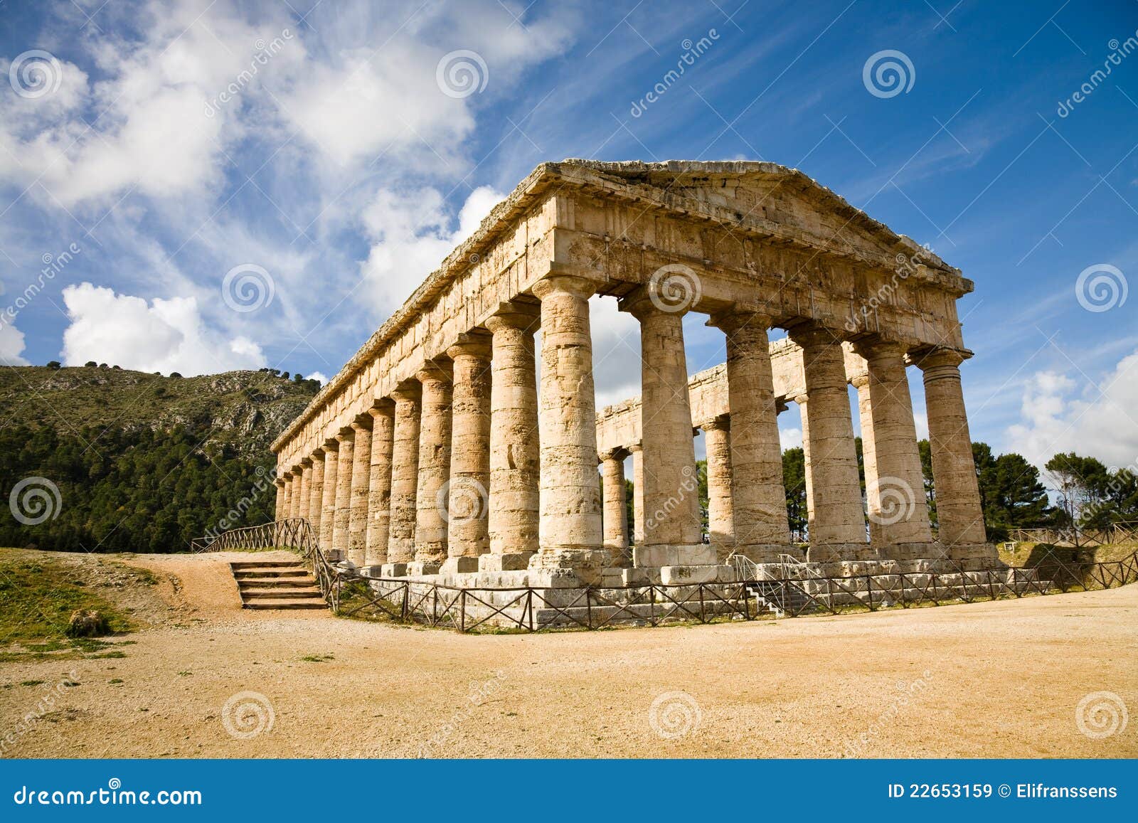 Segesta, Sicily stock image. Image of greek, columns - 22653159