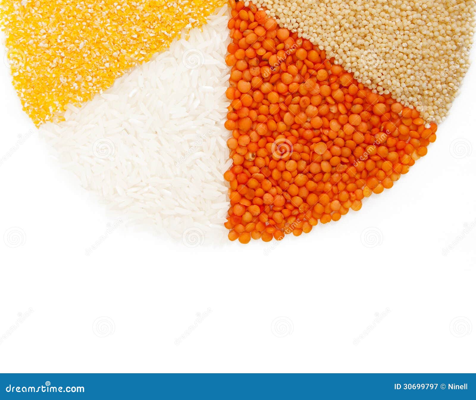 Segment stock image. Image of barley, maize, isolated - 30699797