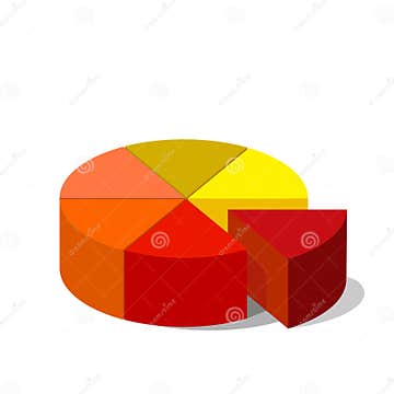 Segment color wheel stock vector. Illustration of palette - 38523161