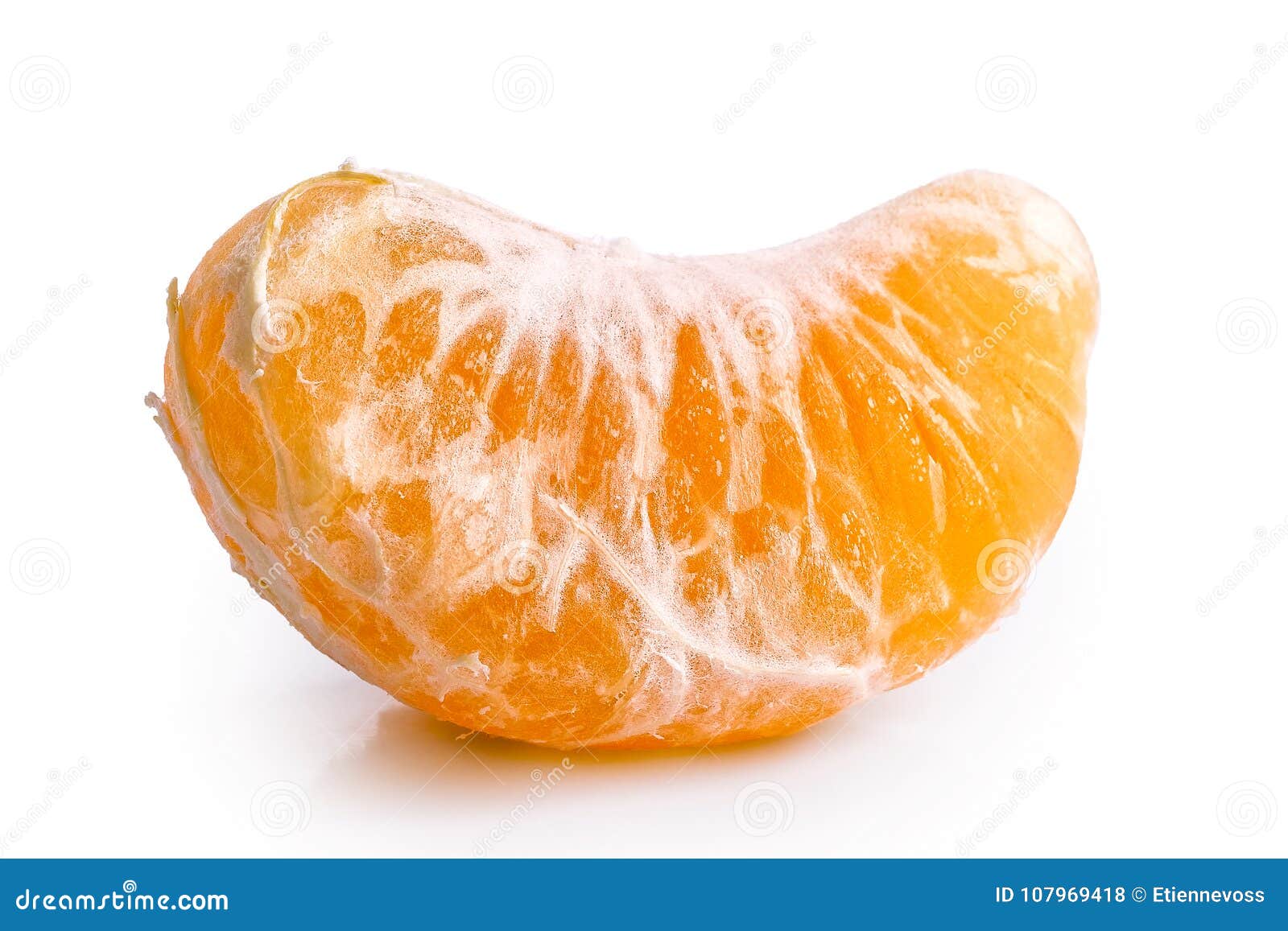 A segment of mandarin. stock photo. Image of summer - 107969418