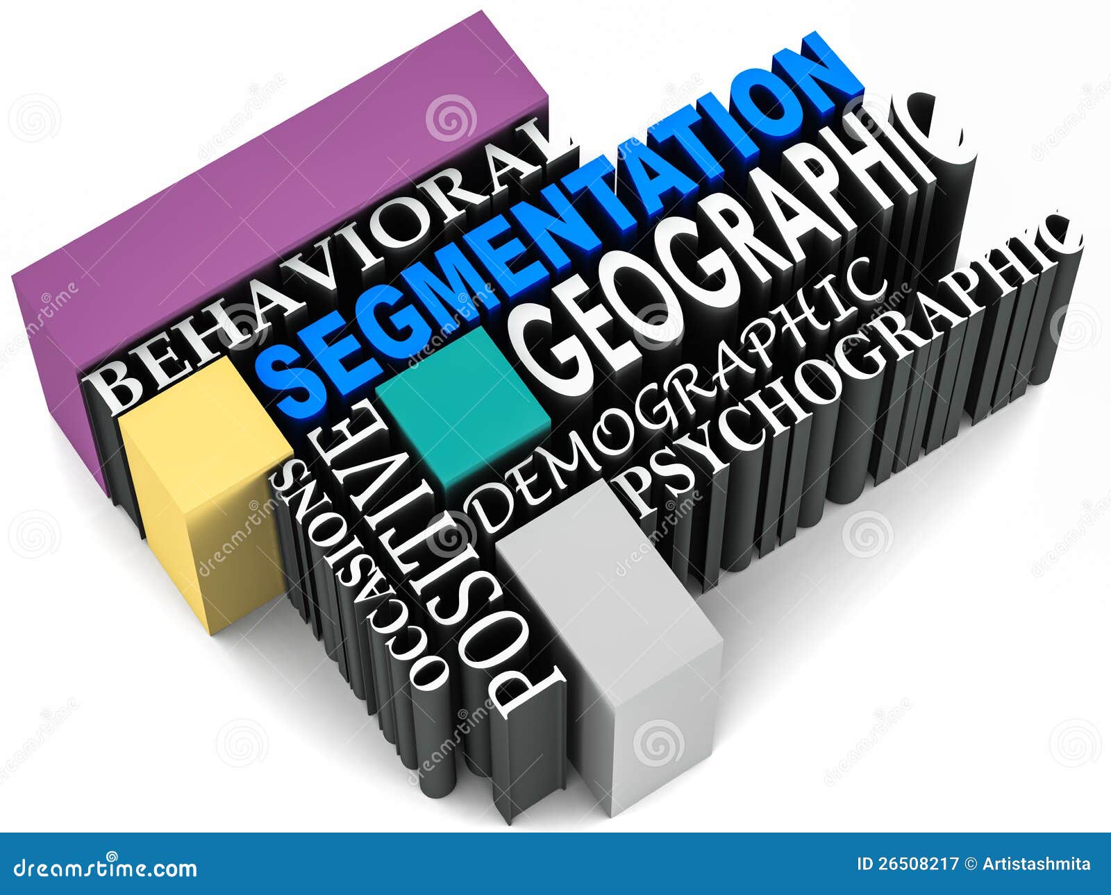 Segmentation types stock illustration. Illustration of psychographic ... Segmentation types stock illustration. Illustration of psychographic ...