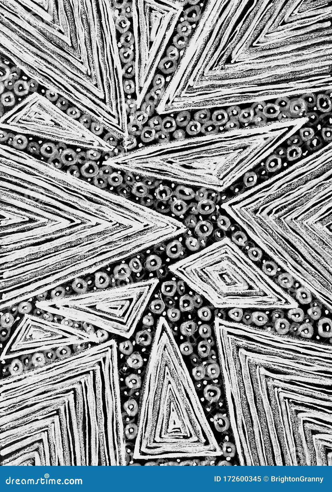 A Segmented Abstract Patterned Background. Stock Illustration ...