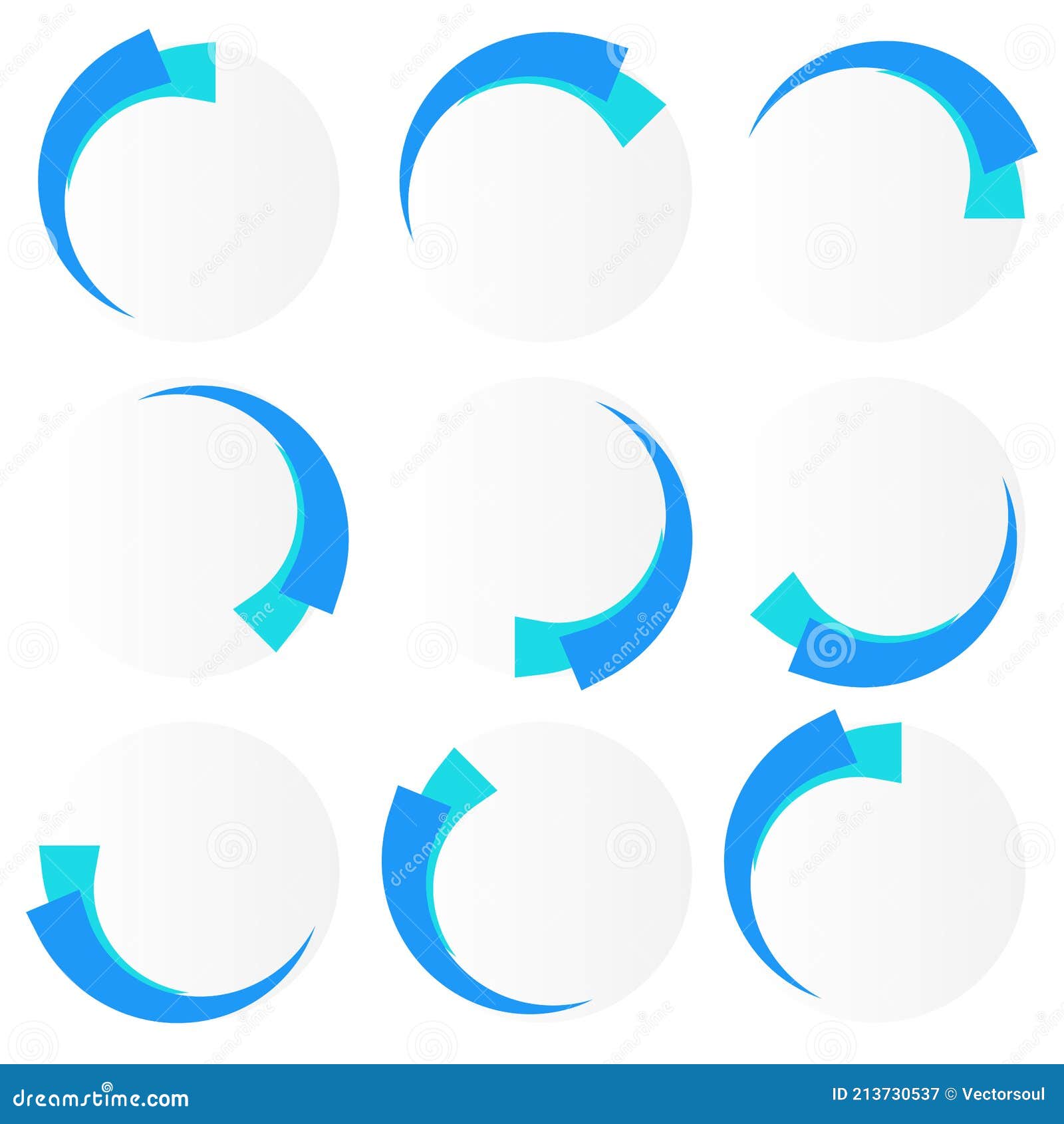 Segmented Circle, Circular Preloader, Buffer and Progress Bar ...
