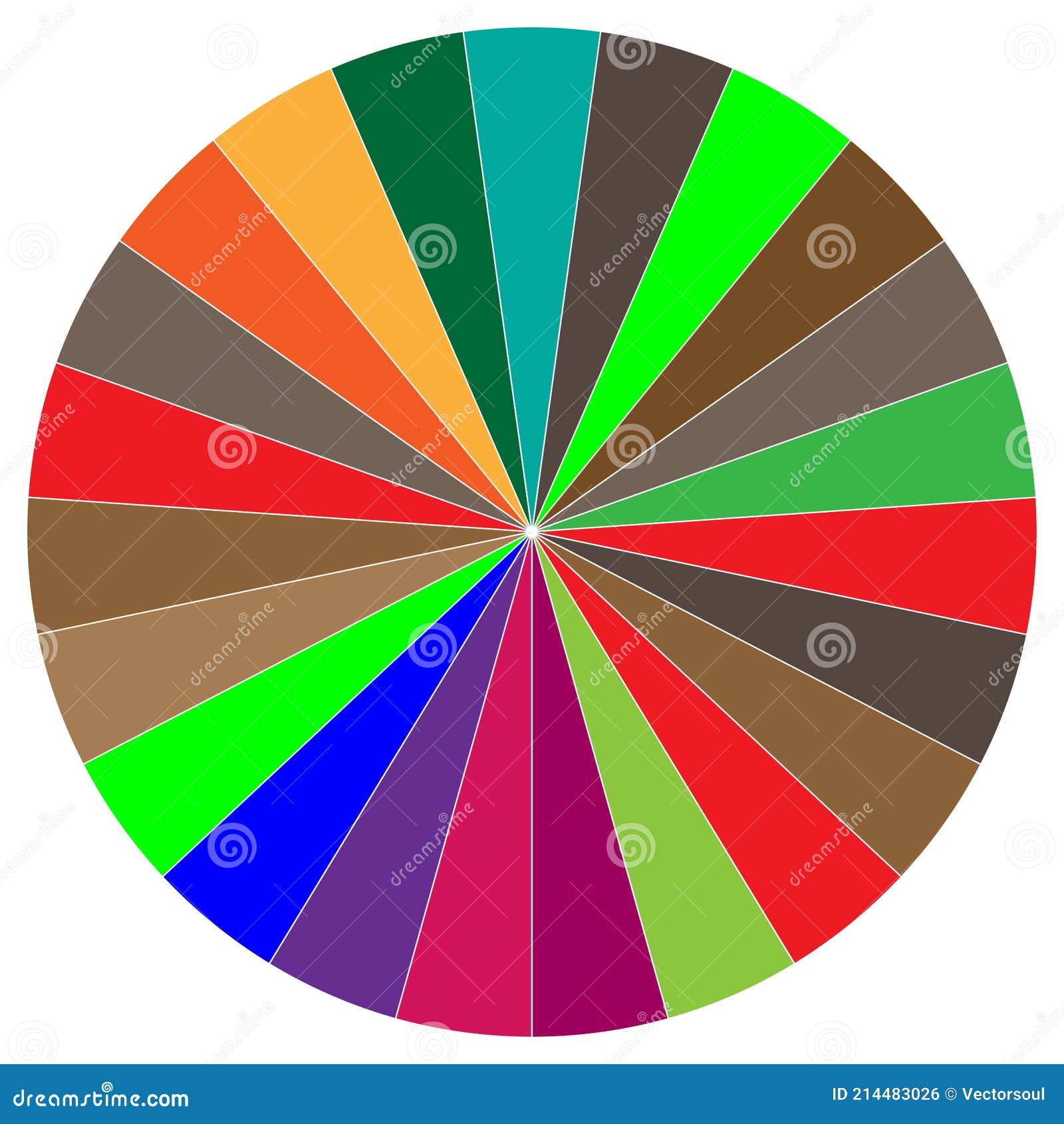 Segmented Circle Pie Graph, Pie Chart Infographics, Presentation ...