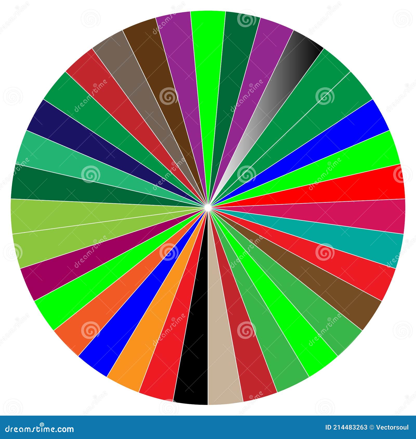 Segmented Circle Pie Graph, Pie Chart Infographics, Presentation ...