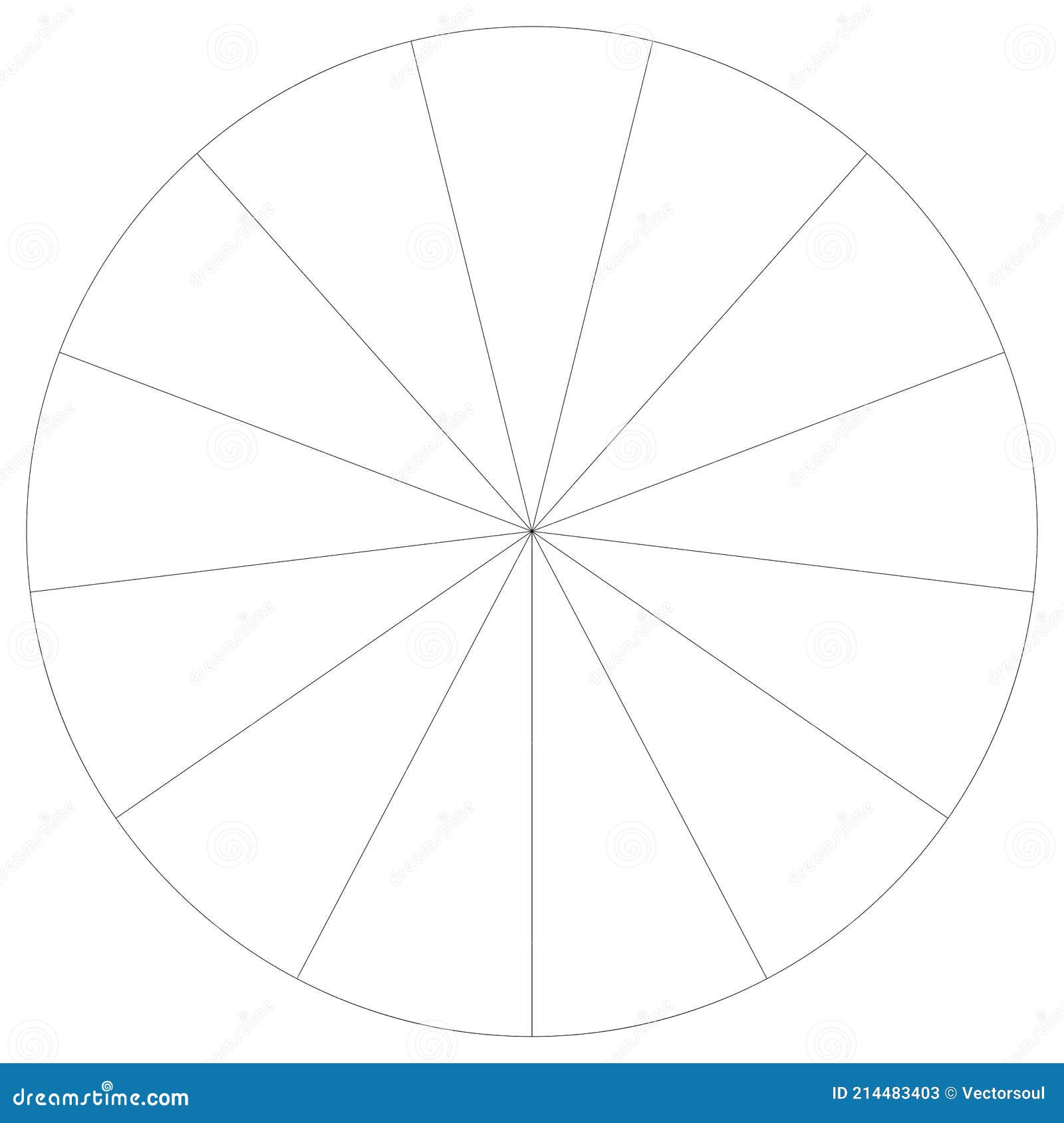 Segmented Circle Pie Graph, Pie Chart Infographics, Presentation ...