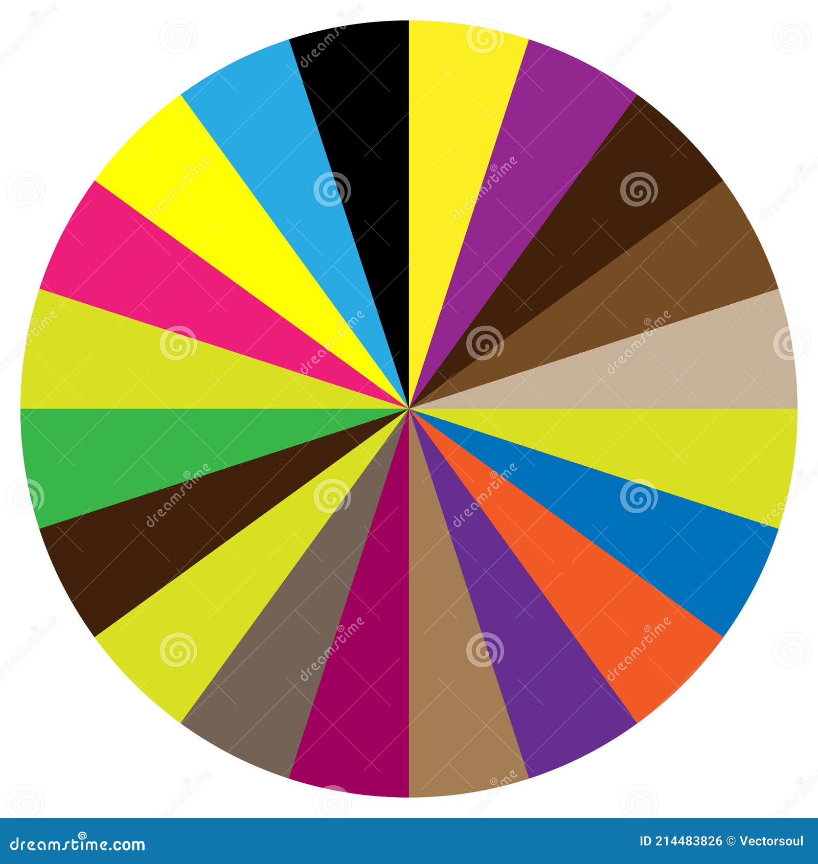 Segmented Circle Pie Graph, Pie Chart Infographics, Presentation ...