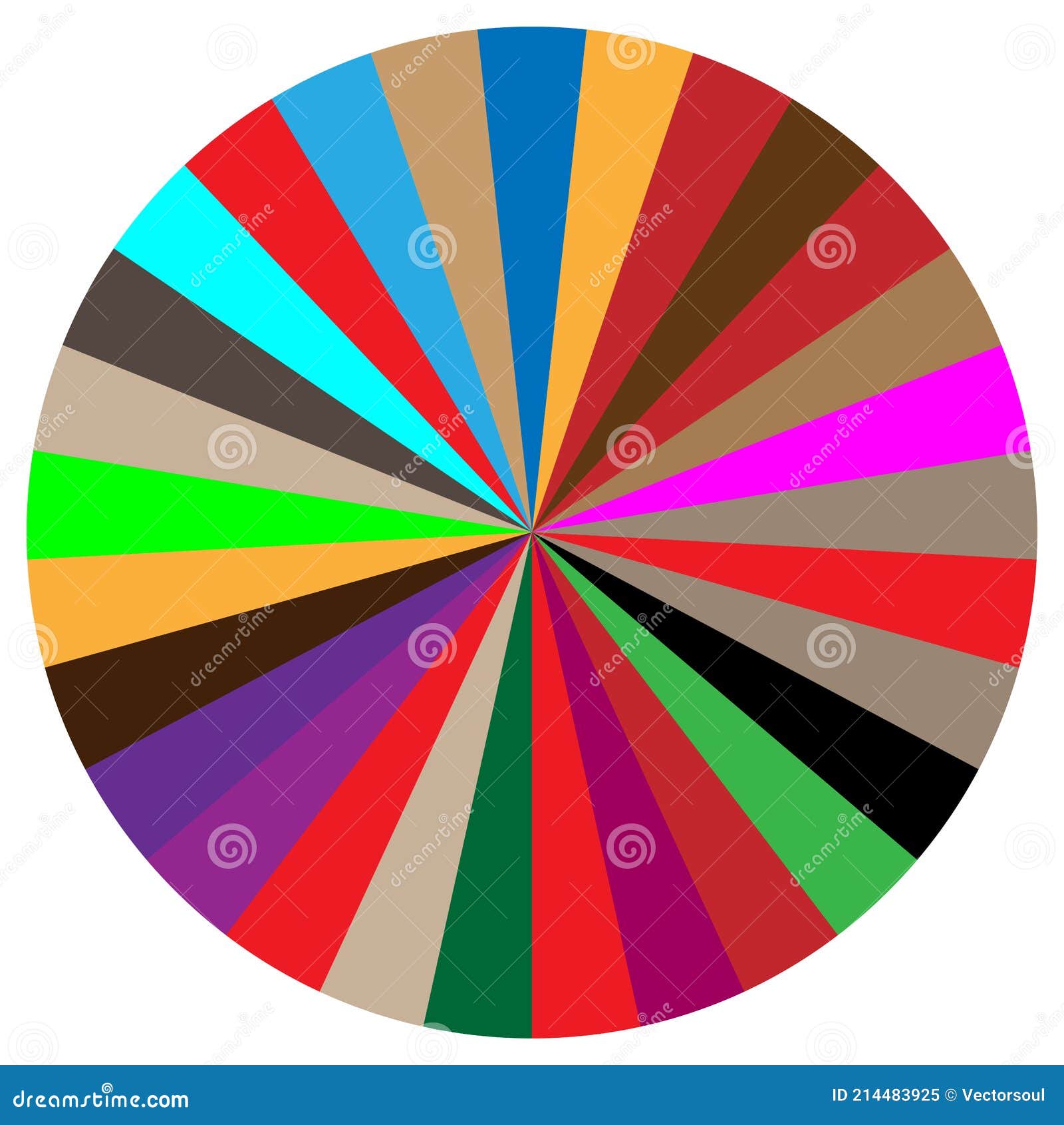 Segmented Circle Pie Graph, Pie Chart Infographics, Presentation ...