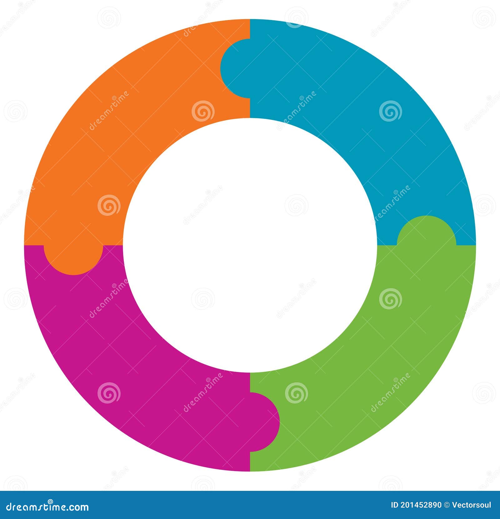 Segmented Circle(s) from 2 To 20 Parts. Circular Pie-chart, Pie-graph ...