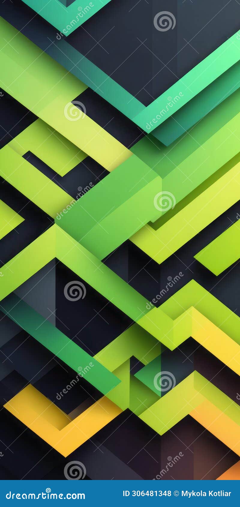 Segmented Shapes in Black Honeydew Stock Photo - Image of design ...