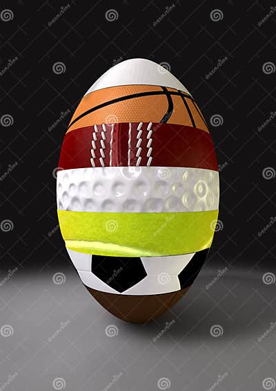 Segmented Sports Ball stock illustration. Illustration of soccer - 25076835