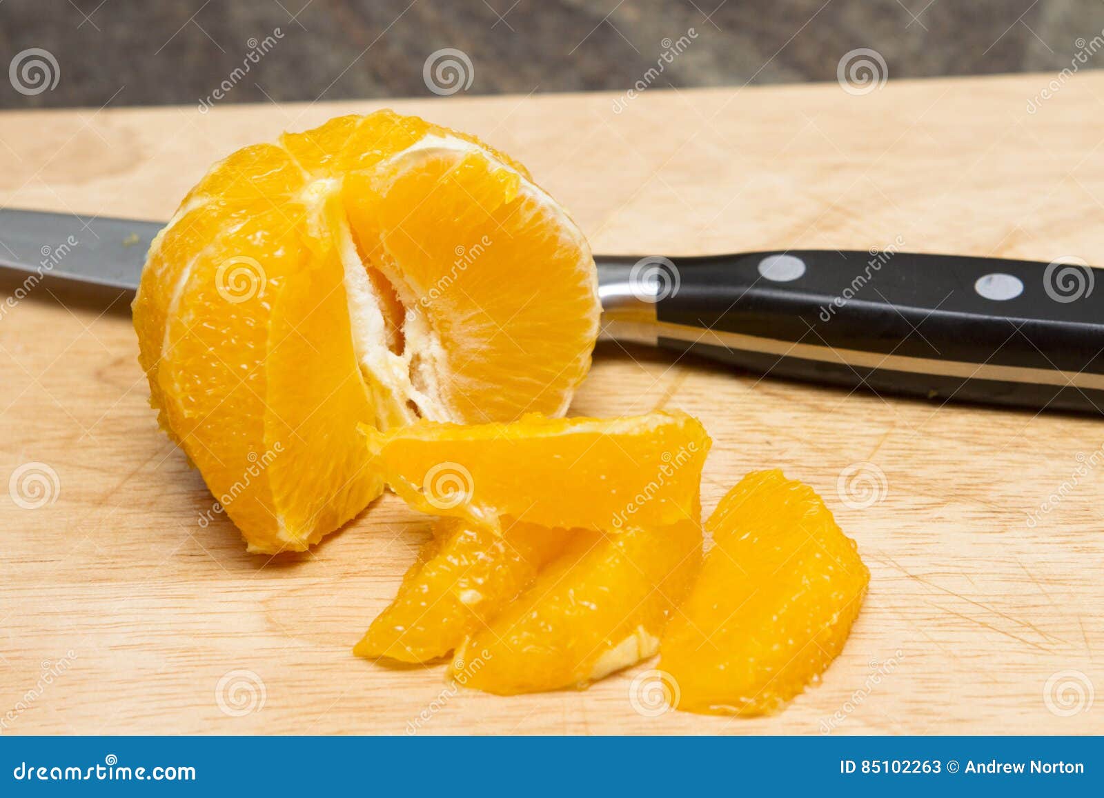 Segmenting and orange stock image. Image of preparation - 85102263