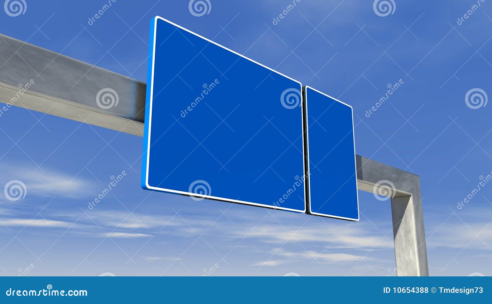 Segnale Di Direzione Della Strada Principale Illustrazione di Stock ...