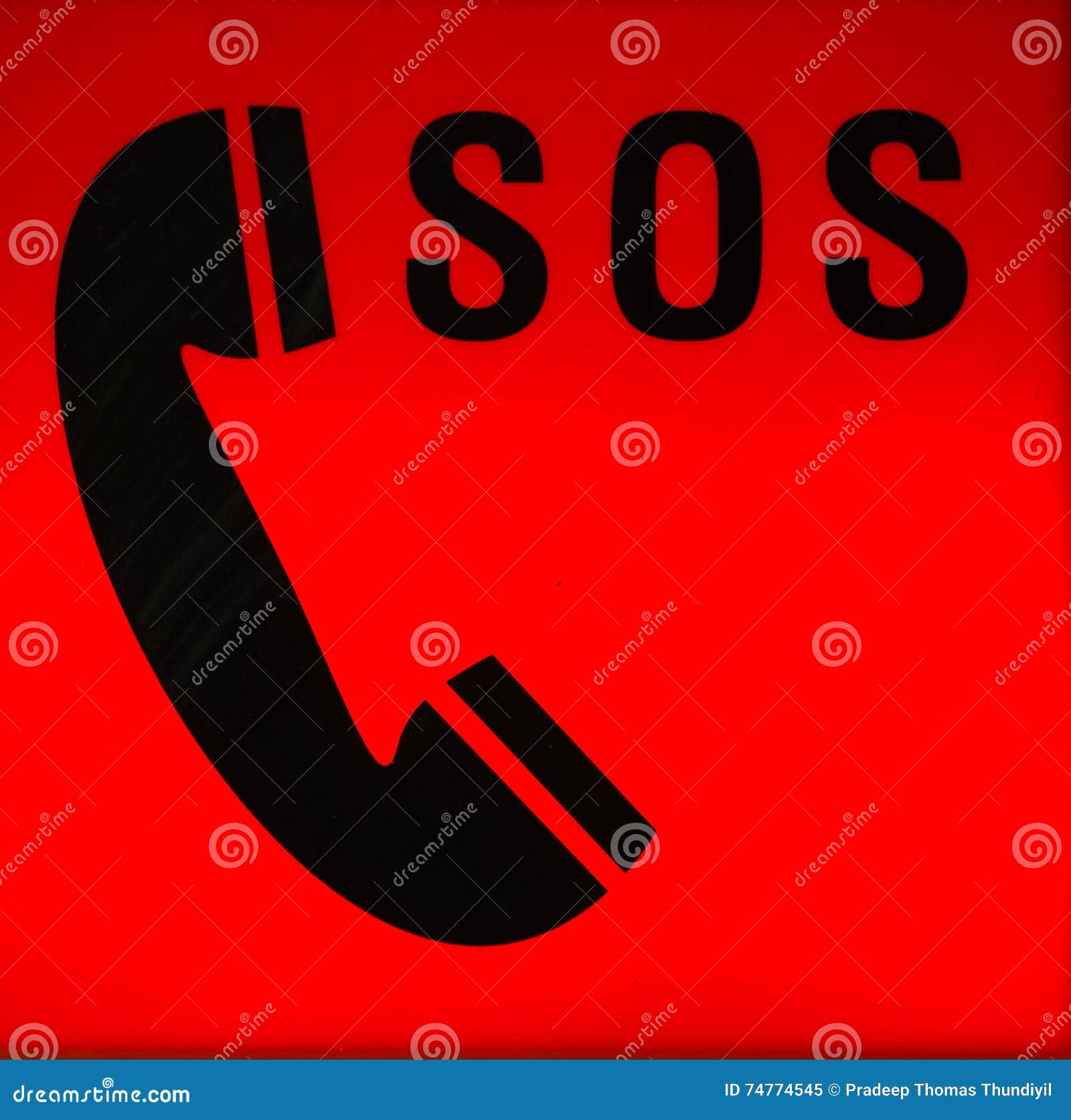 Segnale di pericolo di SOS immagine stock. Immagine di volo - 74774545