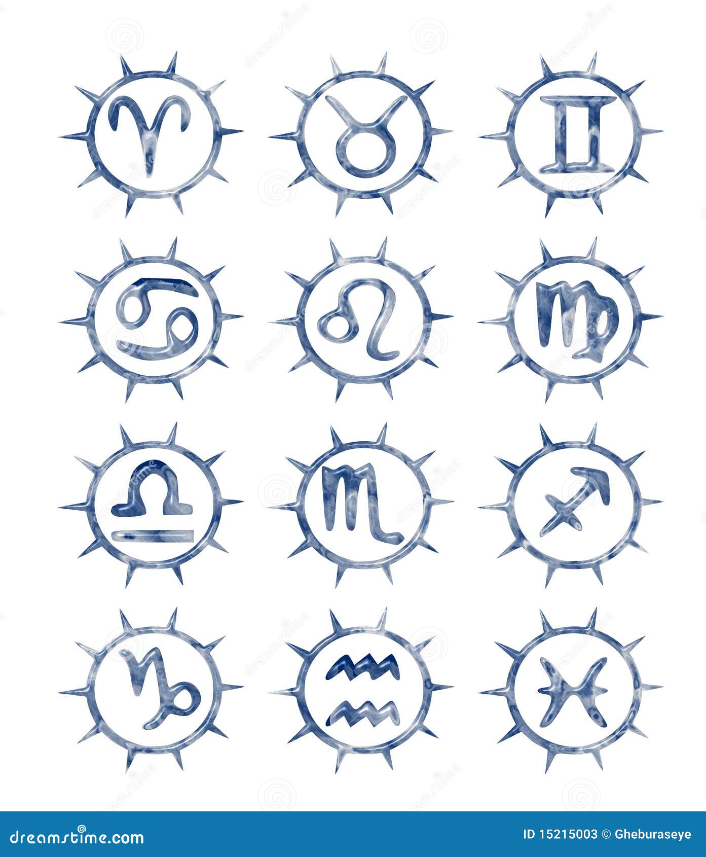 Segni dello zodiaco immagine stock. Illustrazione di femmina - 15215003