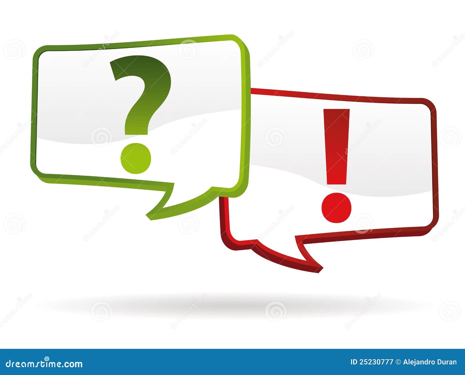 Segni domanda-risposta illustrazione vettoriale. Illustrazione di ...