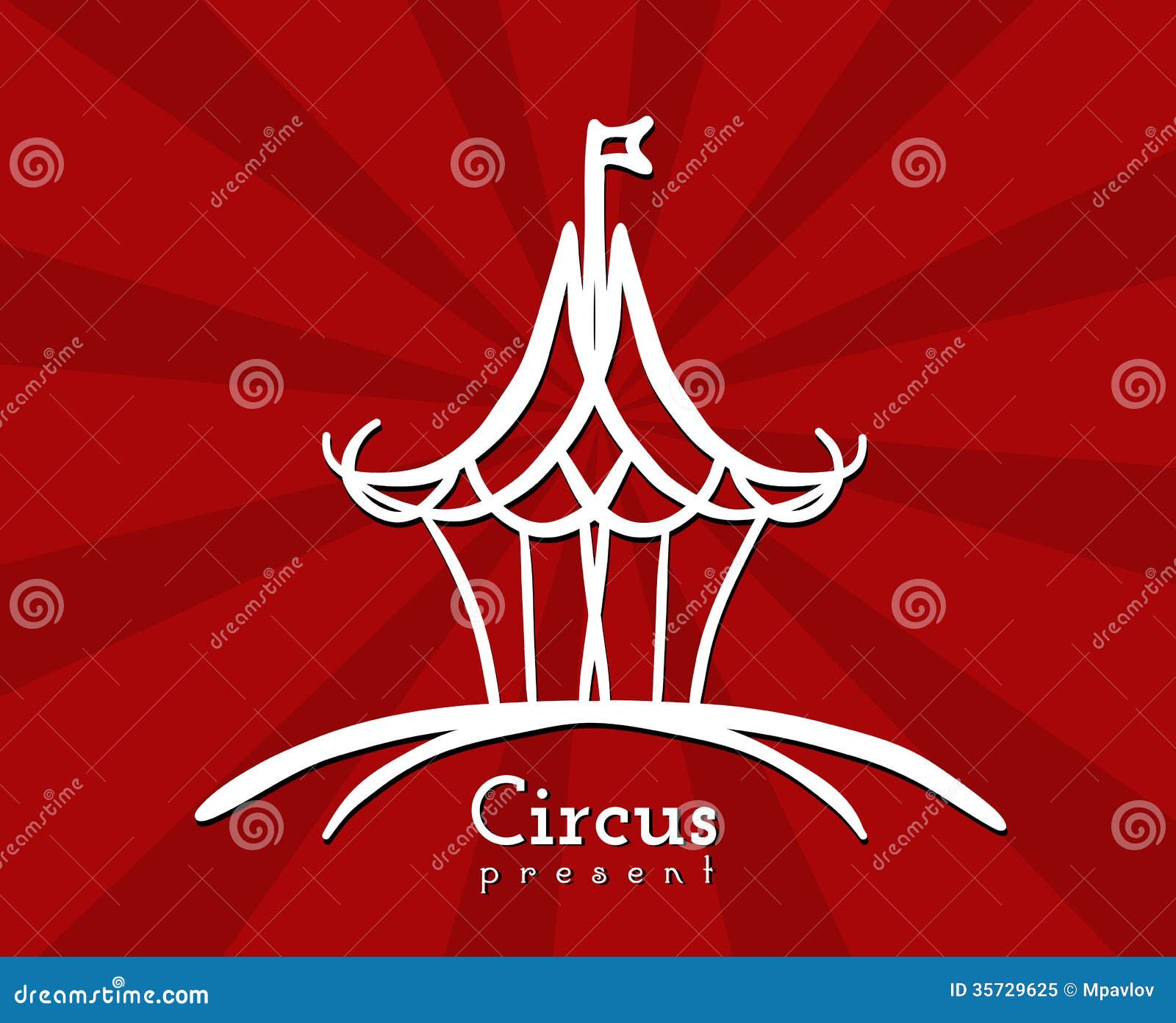 Segno del circo illustrazione vettoriale. Illustrazione di vendita ...