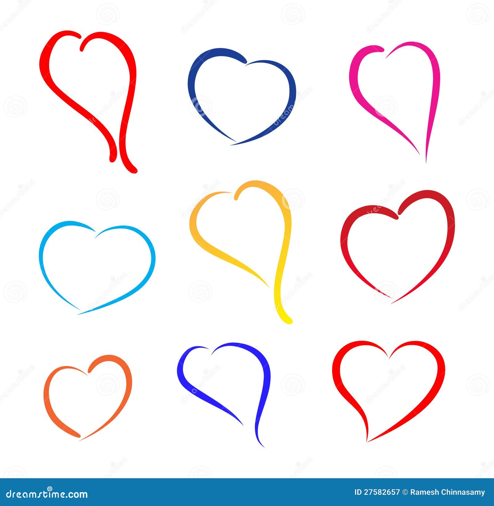 Segno del cuore illustrazione vettoriale. Illustrazione di ...