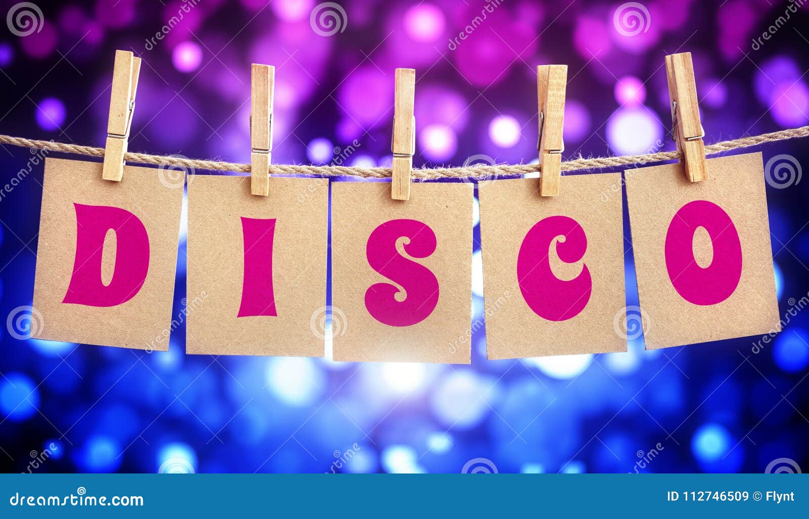 Segno Del Partito Di Discoteca Immagine Stock - Immagine di colore ...