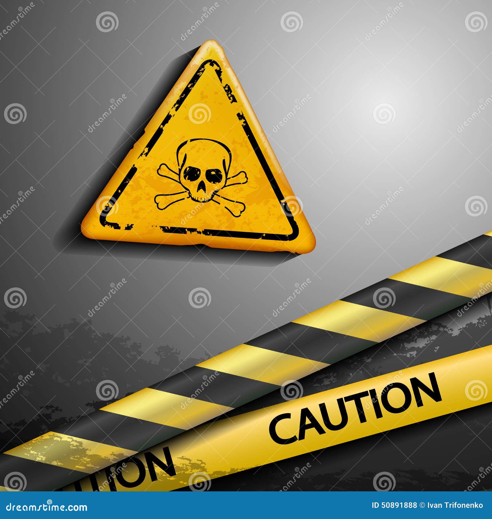 Segno del pericolo illustrazione vettoriale. Illustrazione di potenza ...