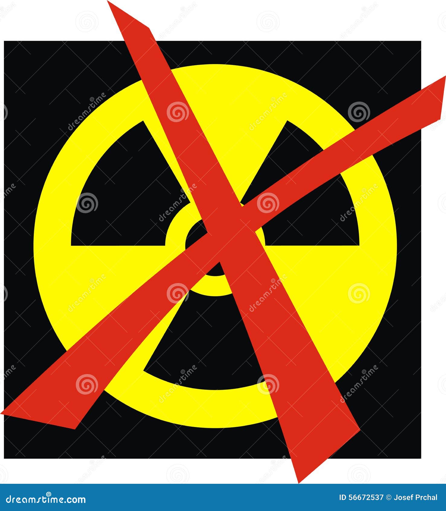 Segno Del Pericolo Dei Raggi X Illustrazione Vettoriale - Illustrazione ...