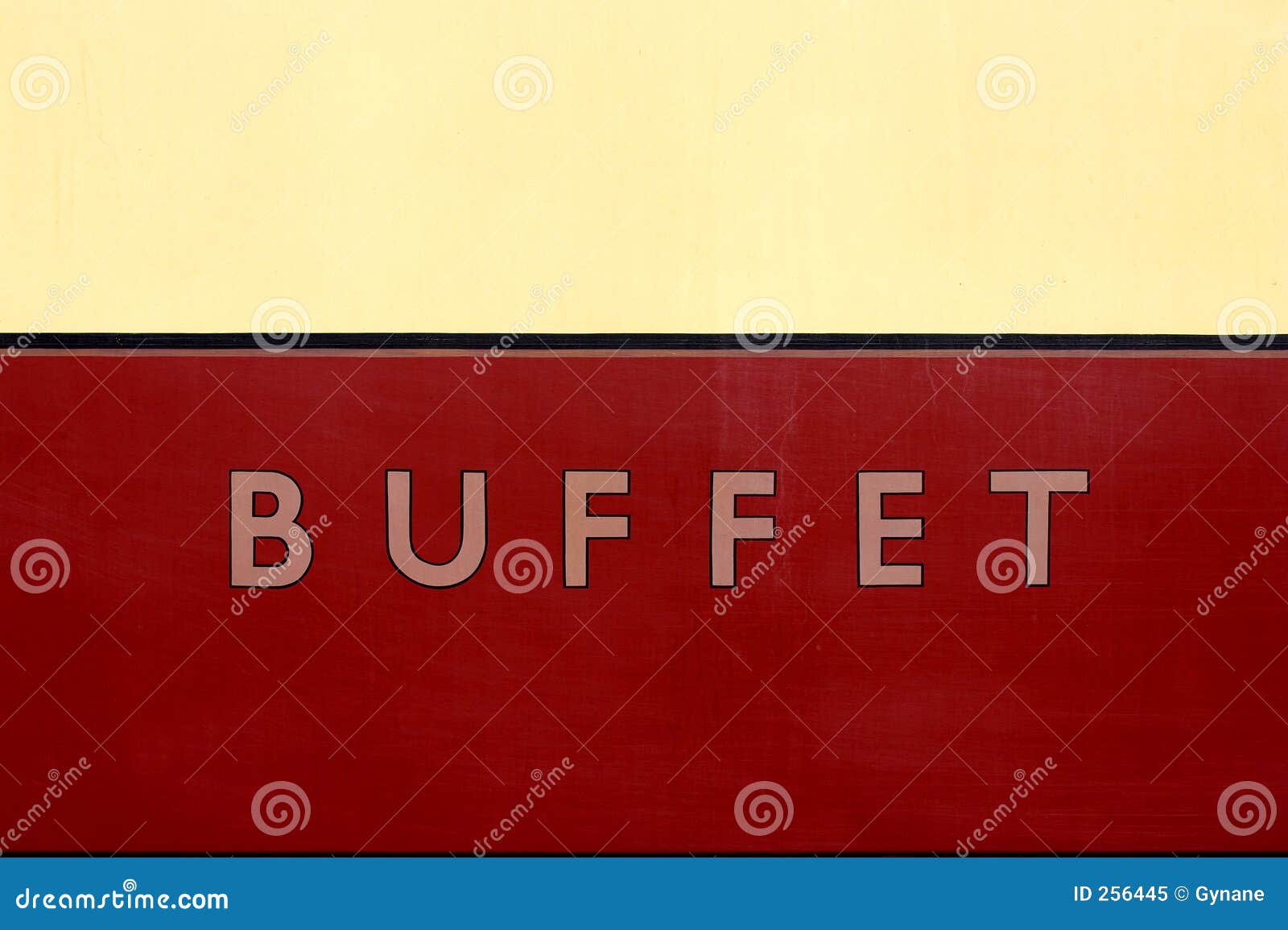 Segno Dell'automobile Di Buffet Immagine Stock - Immagine di servizio ...