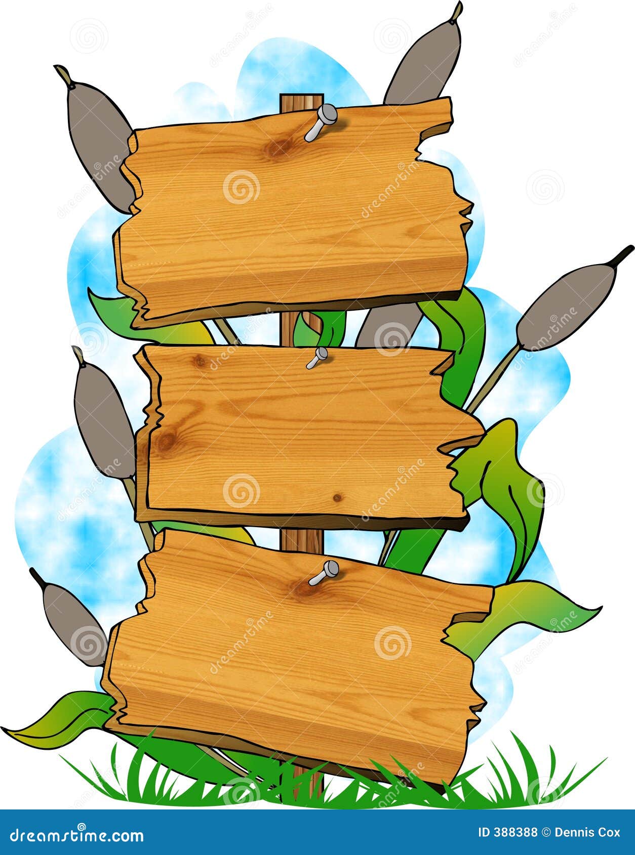 Segno della palude illustrazione di stock. Illustrazione di coda - 388388