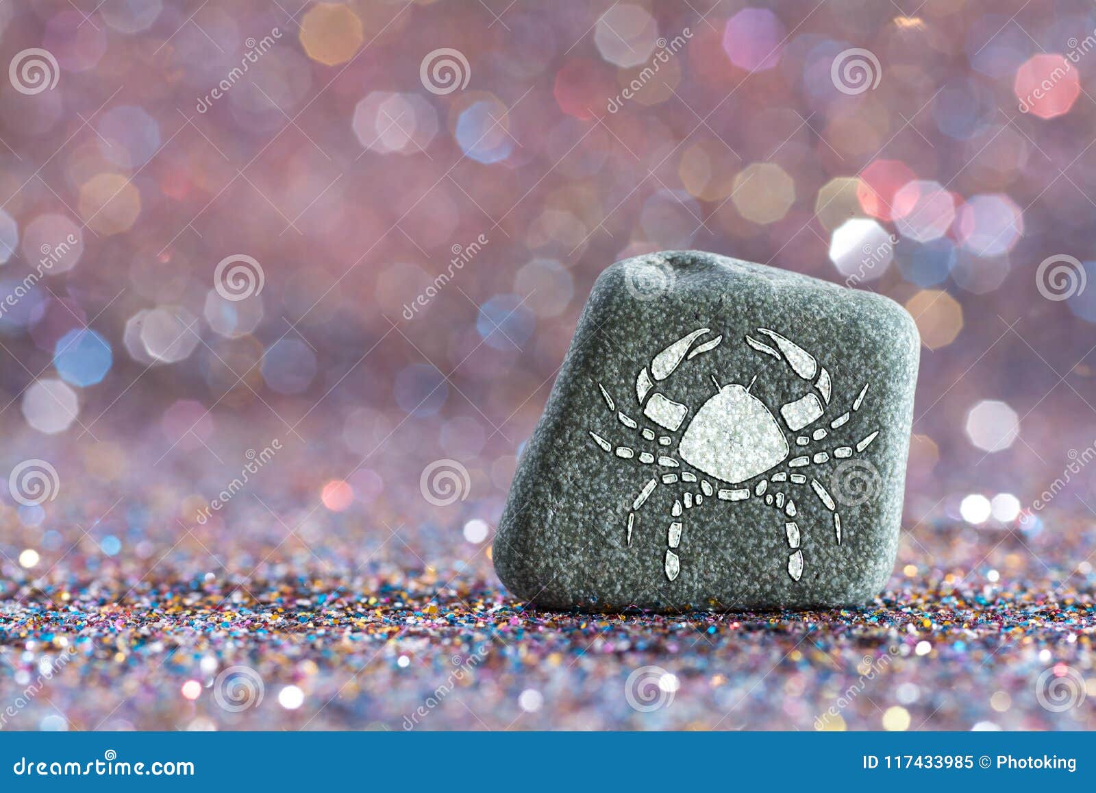 Segno Dello Zodiaco Del Cancro Immagine Stock - Immagine di ...