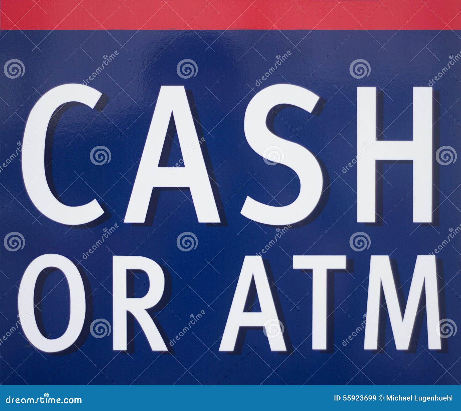Segno Di BANCOMAT Dei Contanti Immagine Stock - Immagine di cartellone ...