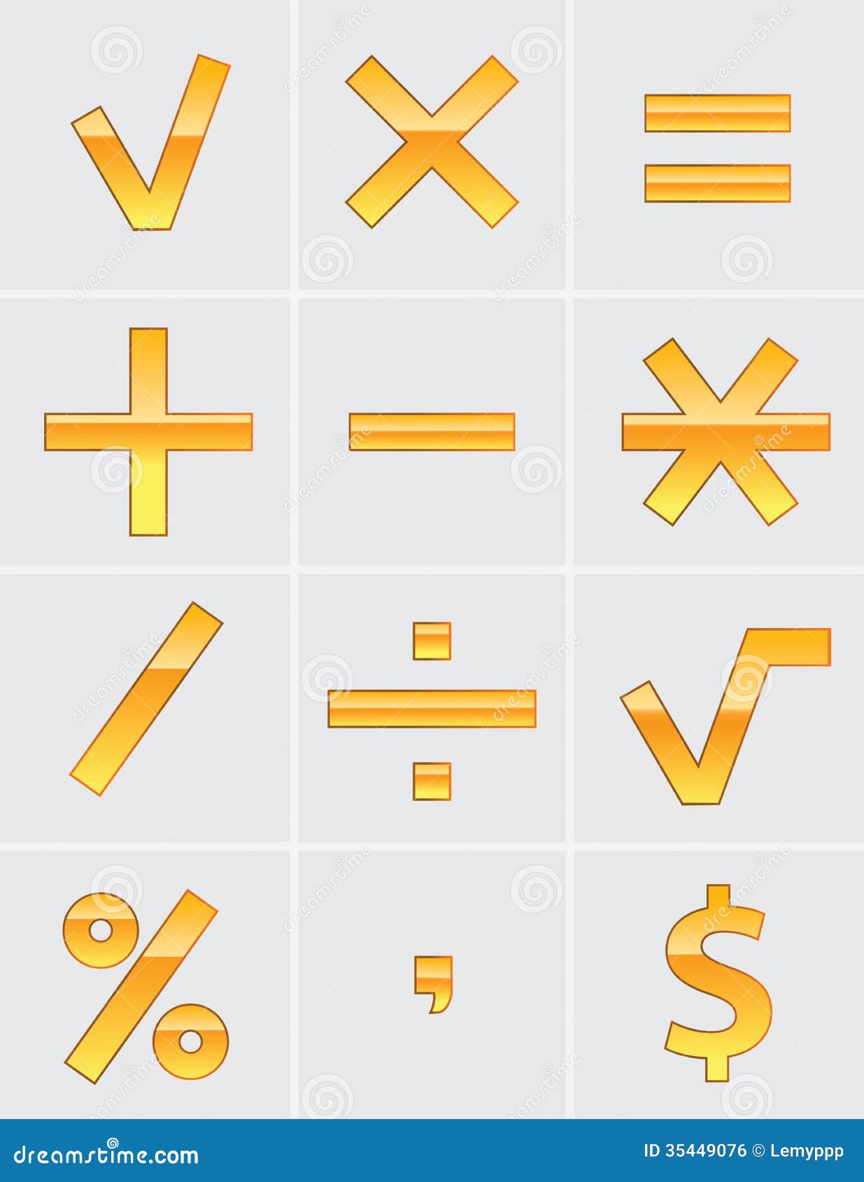 Segno di per la matematica illustrazione vettoriale. Illustrazione di ...