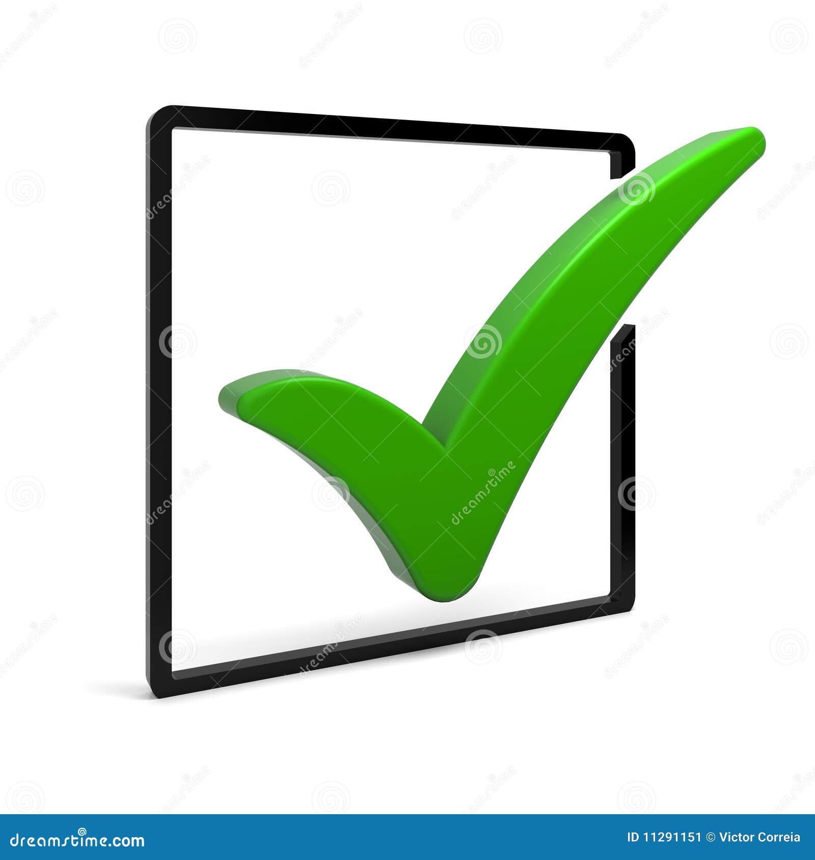 Segno di spunta illustrazione di stock. Illustrazione di decisioni ...