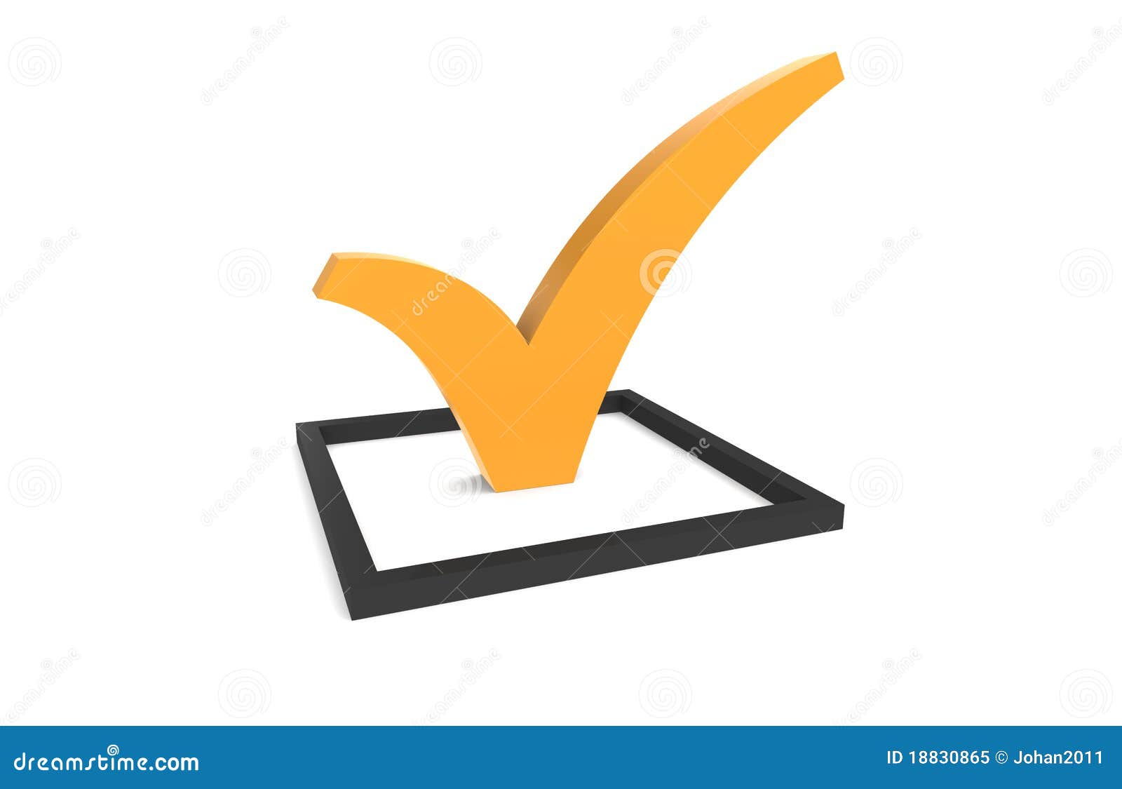 Segno di spunta illustrazione di stock. Illustrazione di digitalmente ...