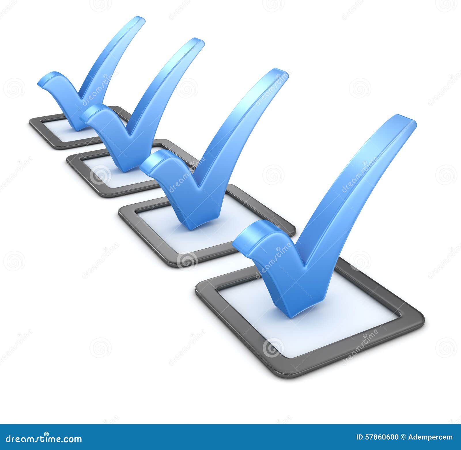 Segno di spunta fotografia stock. Immagine di checklist - 57860600