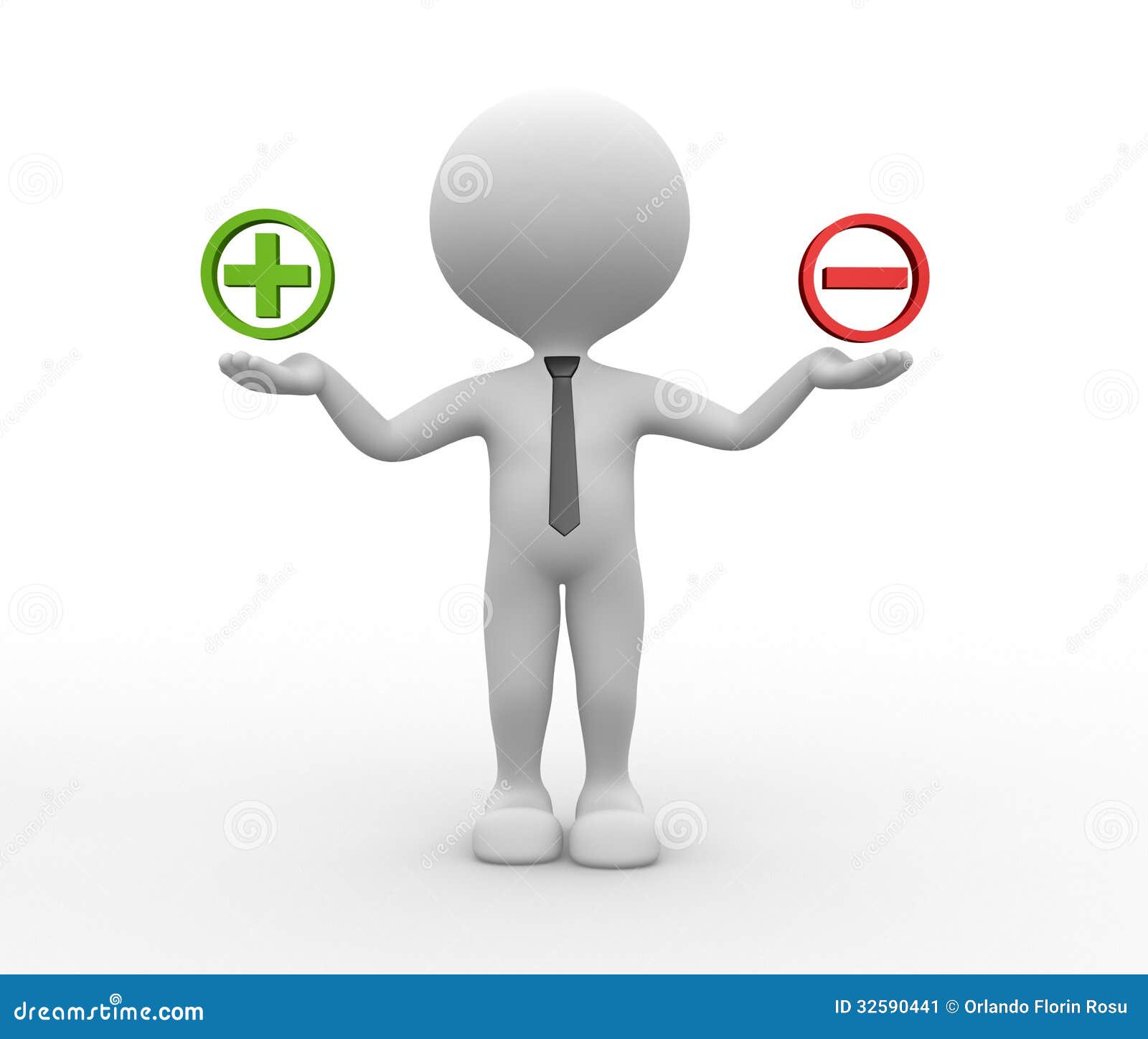 Segno più o meno illustrazione di stock. Illustrazione di corretto ...