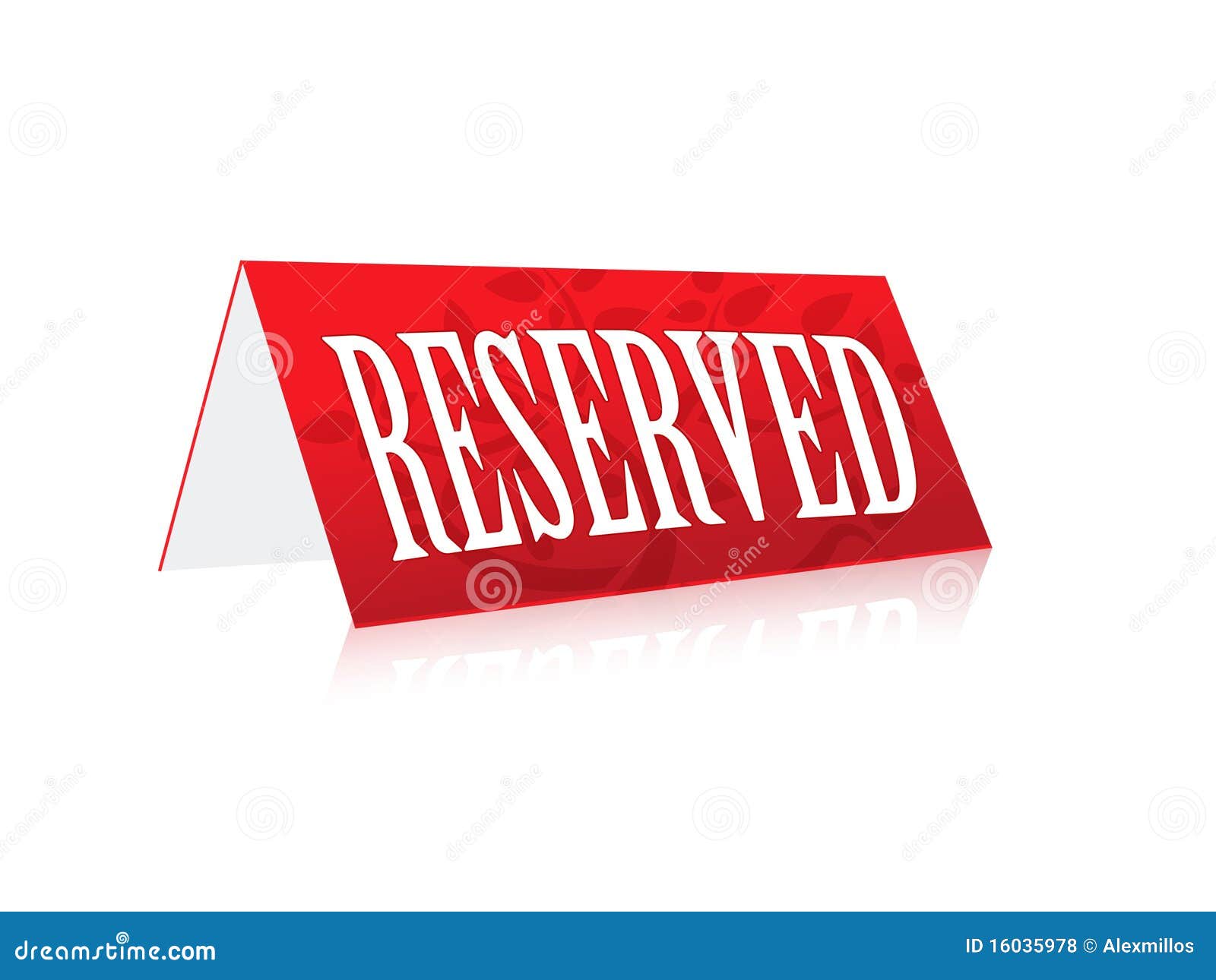 Segno riservato illustrazione vettoriale. Illustrazione di commercio ...